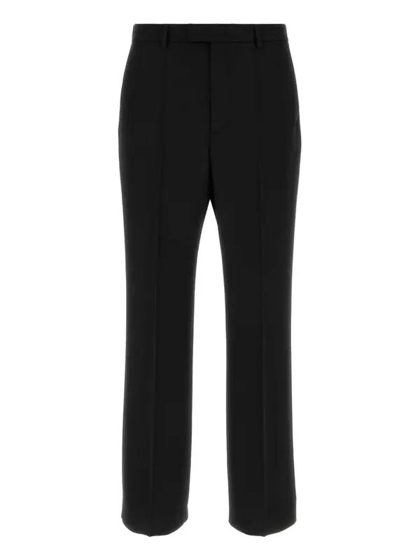 Valentino Garavani Wool Trousers - Black