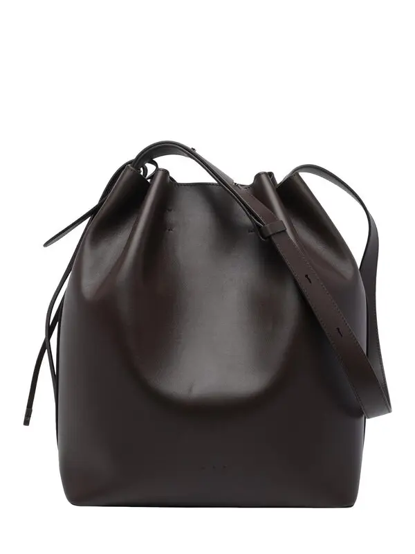 AESTHER EKME Marin Supple Large Bucket Bag - Brown