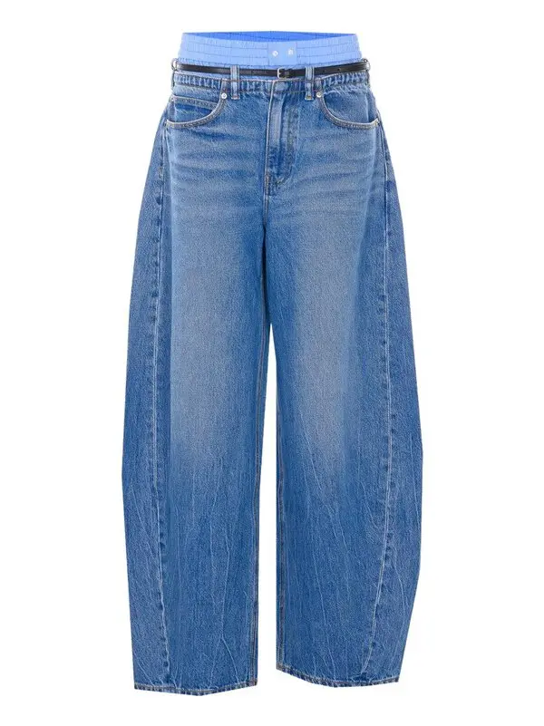 Alexander Wang Pre-styled Blow Up Jeans - Blue
