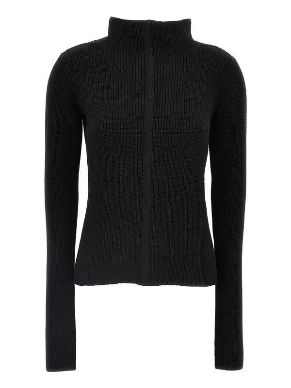 Rick Owens Headon Dbl Sweater - Black