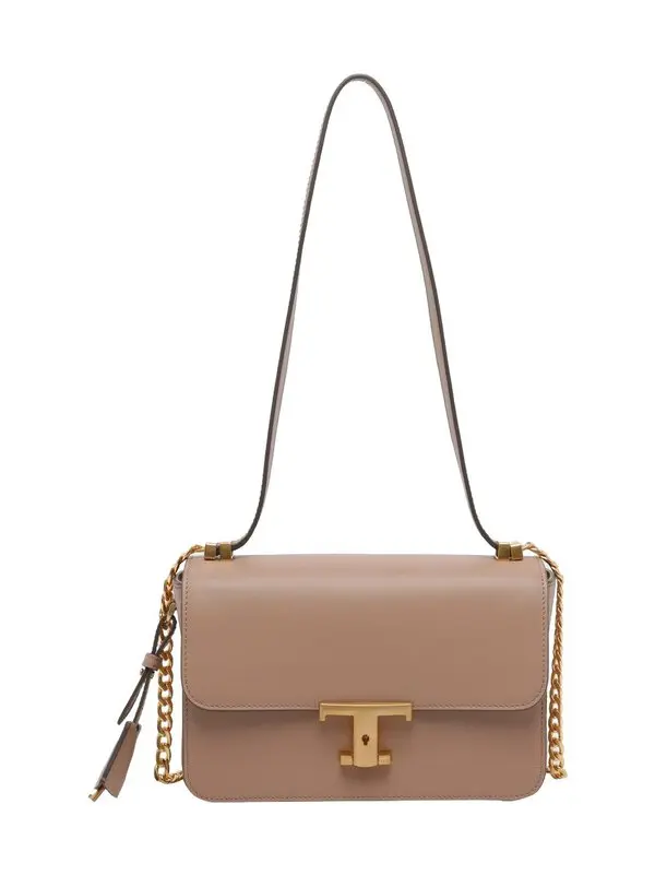 TOD'S Mini Timeless Flap Crossbody Bag - Pink