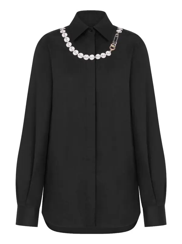 Moschino Printed Shirt - Black