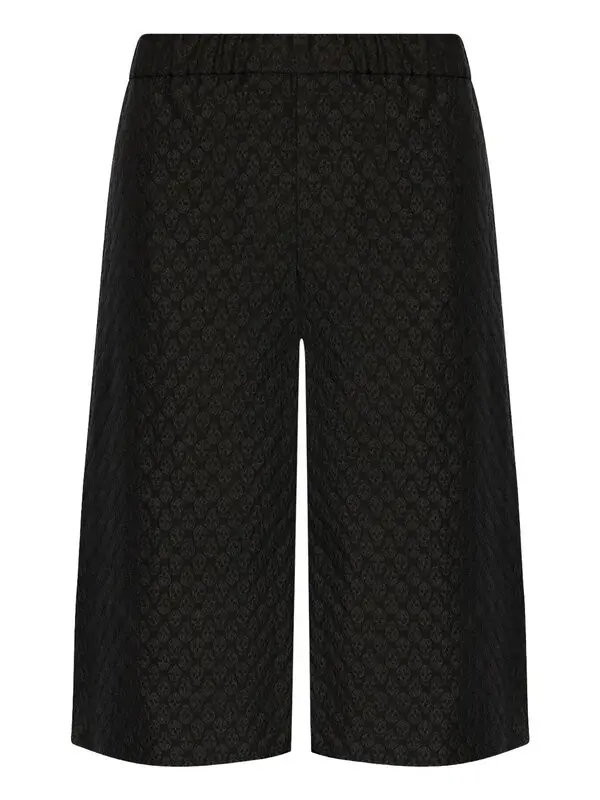 Alexander McQueen Skull Print Bermuda Shorts - Multicolor