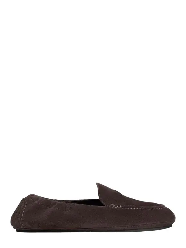 Celine Adam Suede Loafers - Multicolor