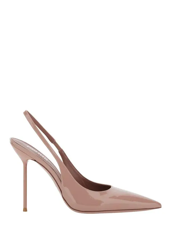 Paris Texas Lidia Leather Slingback Pumps - Multicolor
