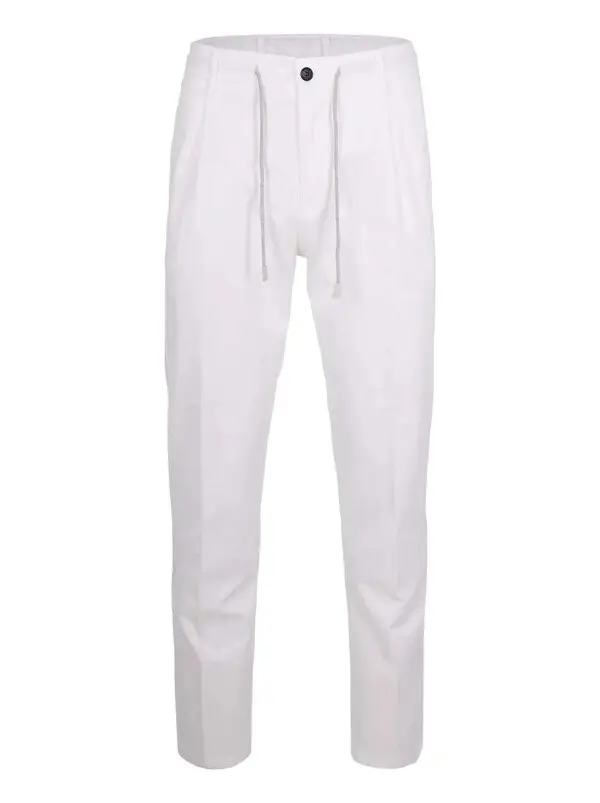 Eleventy Drawstring Trousers - White