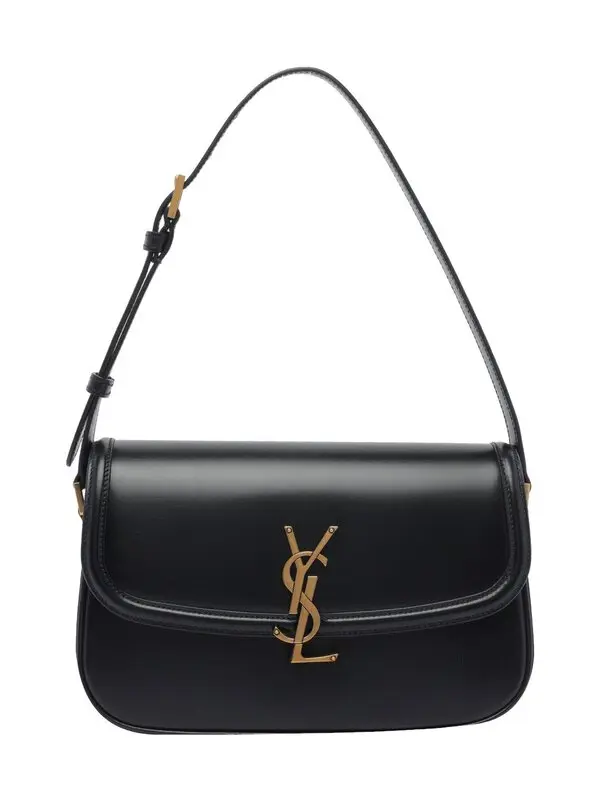 Saint Laurent Medium Solferino Shoulder Bag - Black