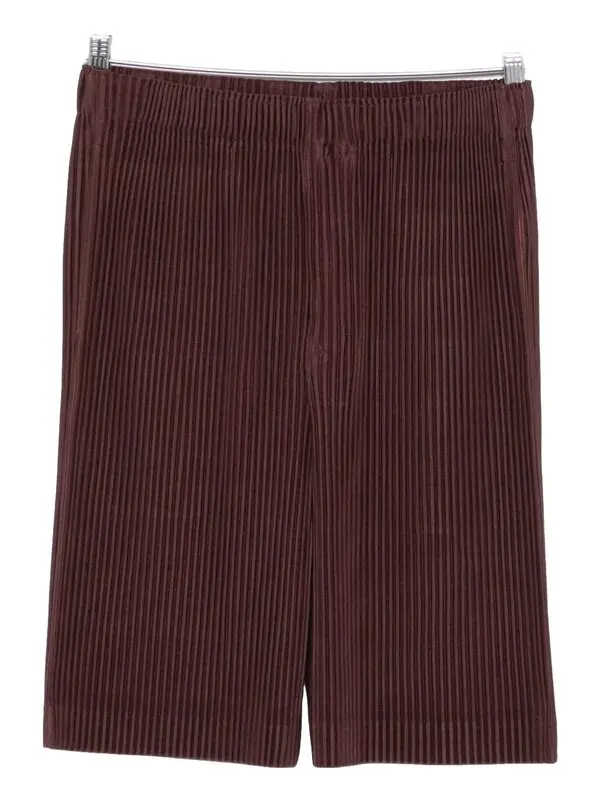 Issey Miyake Pleated Shorts - Multicolor