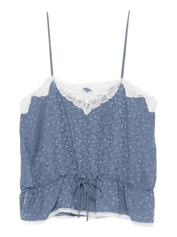 Chloé Sleeveless Silk Top - Multicolor