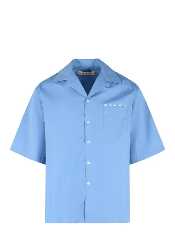 Marni Light Cotton Shirt - Blue