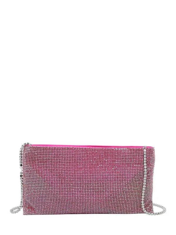 Benedetta Bruzziches Your Best Friend La Petite Pochette" Crystal Embellished Clutch - Multicolor