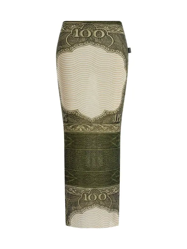 JEAN PAUL GAULTIER Re-edition Long Skirt - Multicolor