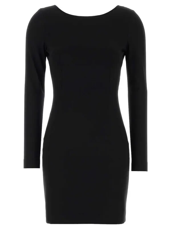 Dolce & Gabbana Stretch Viscose Blend Mini Dress - Black