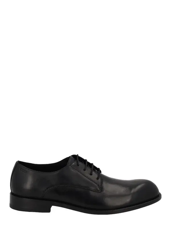 BOSS Leather Lace-up Formal Shoes - Black