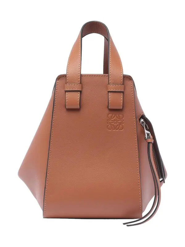 Loewe Hammock Compact Handbag - Brown