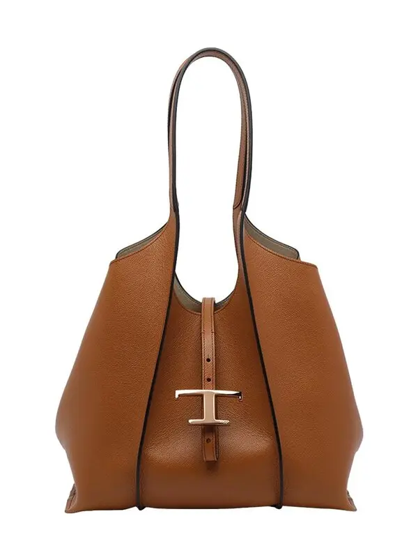 TOD'S Timeless Shopping Bag - Brown