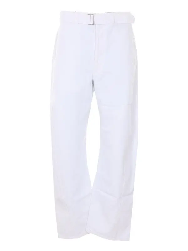 LEMAIRE Lemiare Twisted Belted Pants - White