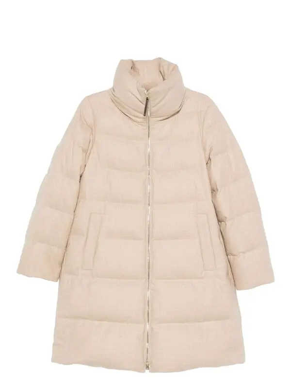 Herno Quilted High Neck Down Jacket - Multicolor