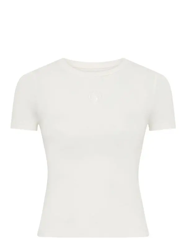 MARINE SERRE Logo Cotton T-shirt - Multicolor