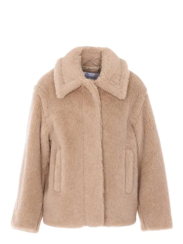 Max Mara Teddy Heavy Jacket - Cream