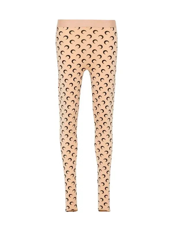 MARINE SERRE Moonogram Leggings - Multicolor