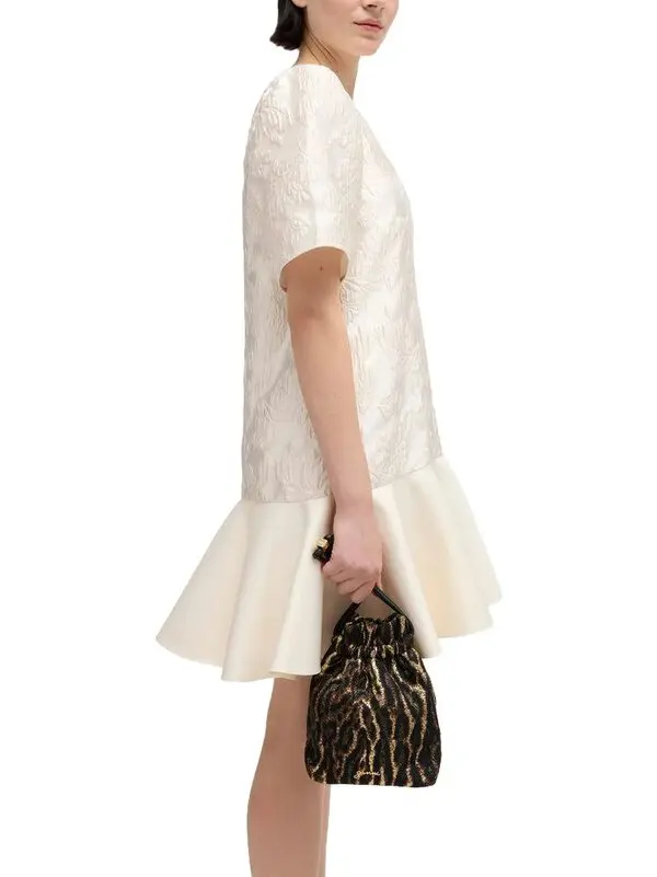 GANNI And Gold Embellished Bucket Bag - Black