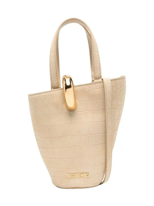 Jacquemus Le Petit Bambola Leather Bucket Bag - Multicolor