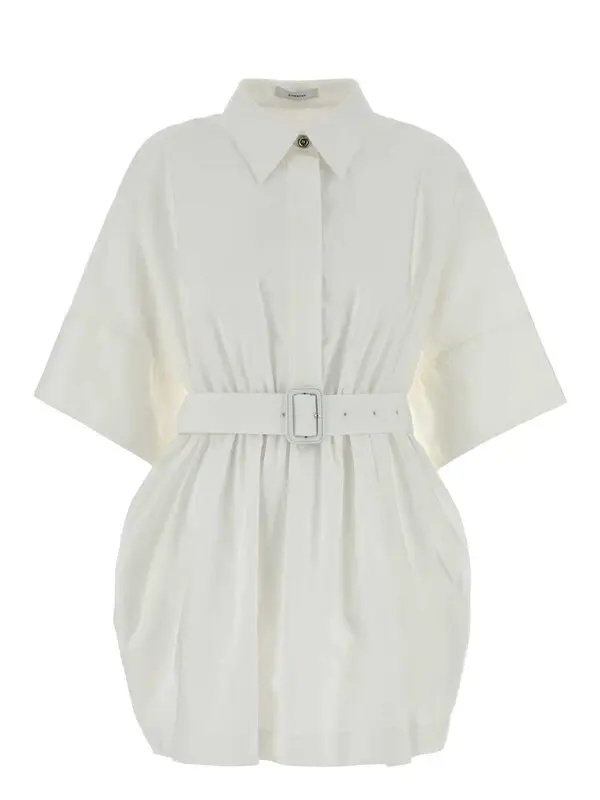 Givenchy Poplin Shirt Dress - White