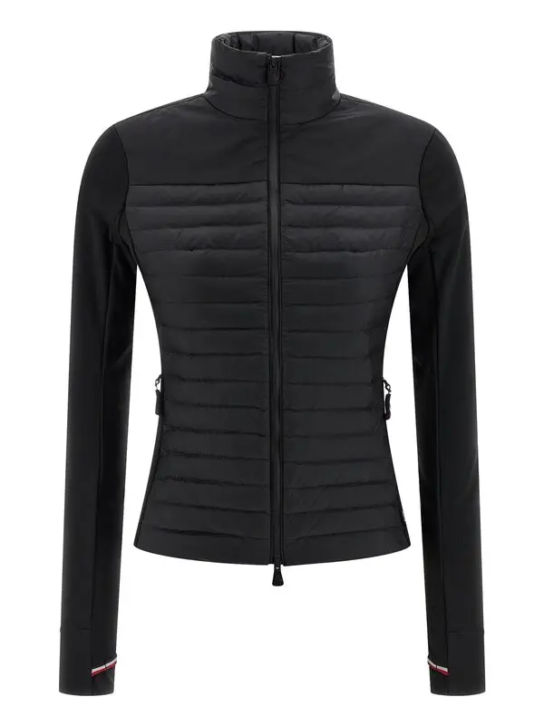 Moncler Polartec® Power Stretch™ Pro Quilted Cardigan - Black