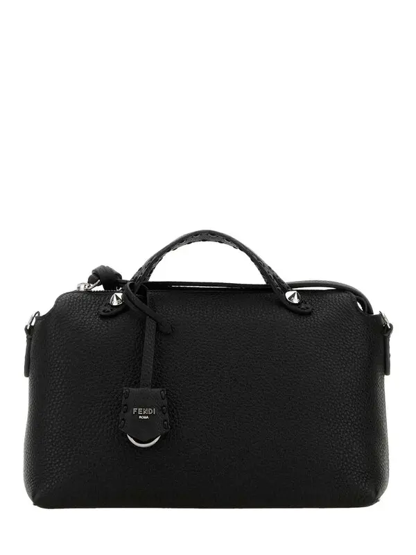 Fendi Leather Medium The Way Handbag - Black