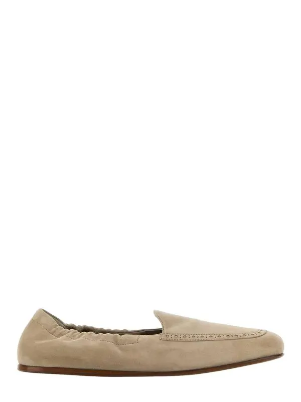 Church's Beige Suede Rika Loafers - Brown