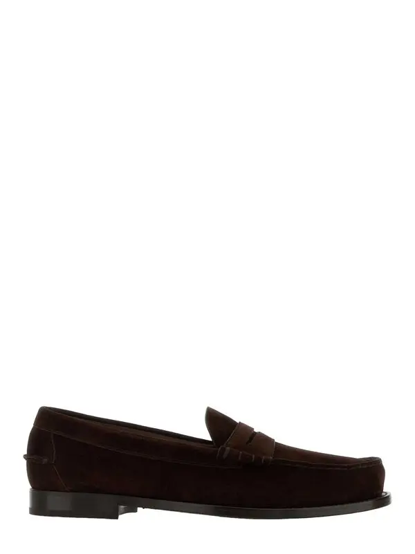 Church's Suede Rowley Loafers - Brown