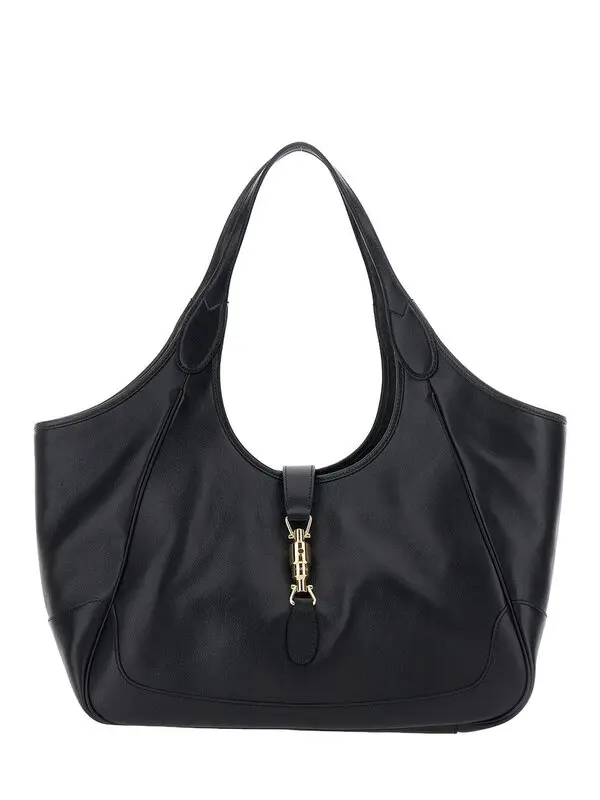 Gucci Jackie Leather Shoulder Bag With Gold-tone Hardware - Multicolor
