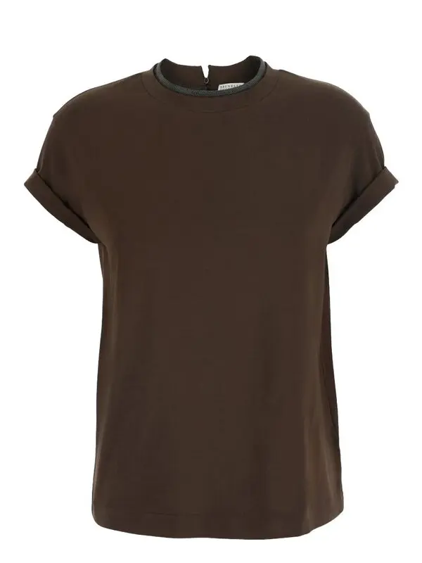 Brunello Cucinelli Cotton T-shirt - Multicolor