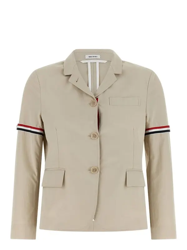 Thom Browne Classic Sport Blazer - Cream