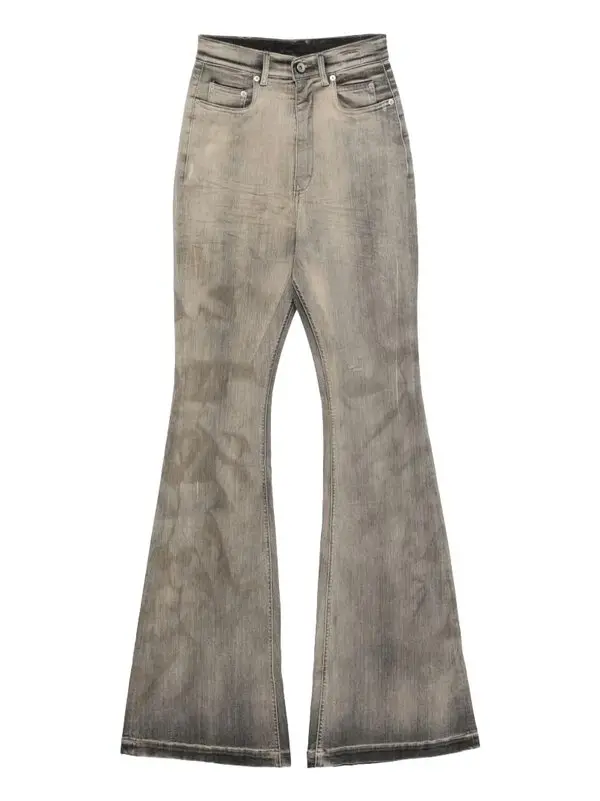 Rick Owens Bootcut Denim Jeans - Multicolor