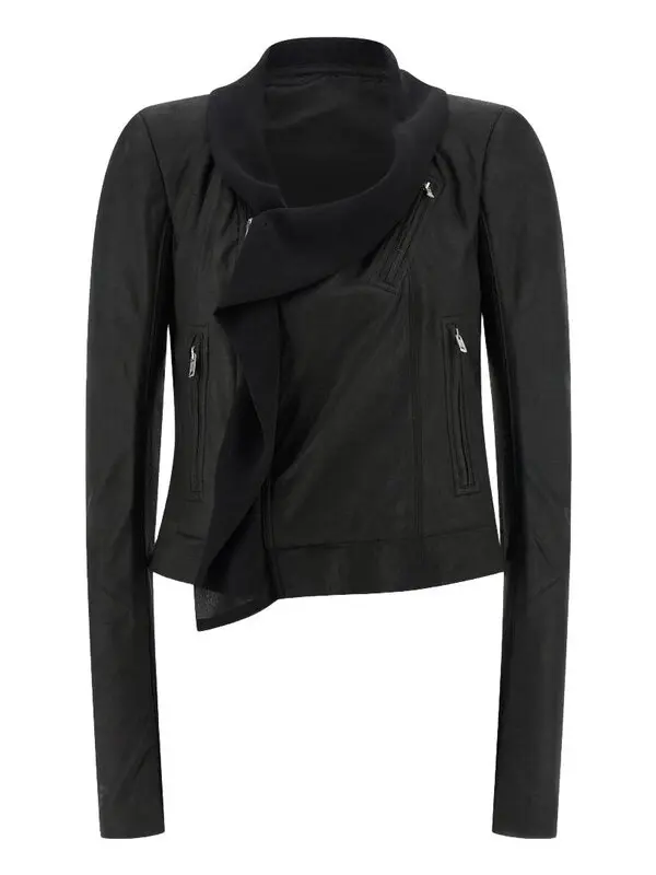 Rick Owens Leather Jacket - Multicolor