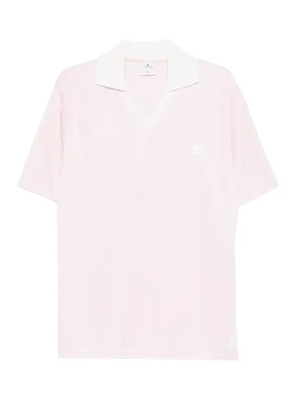COURREGES Courrèges Oversized V-neck Sports Polo - Multicolor