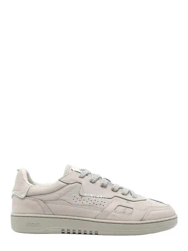 Axel Arigato Grey Perforated Detail Low-top Sneakers - Gray