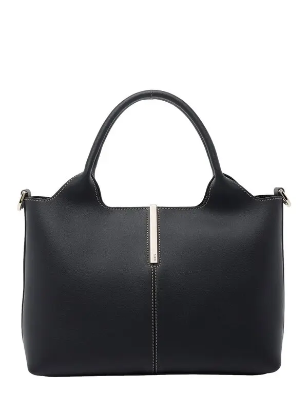 TOD'S Small Leather Handbag - Black