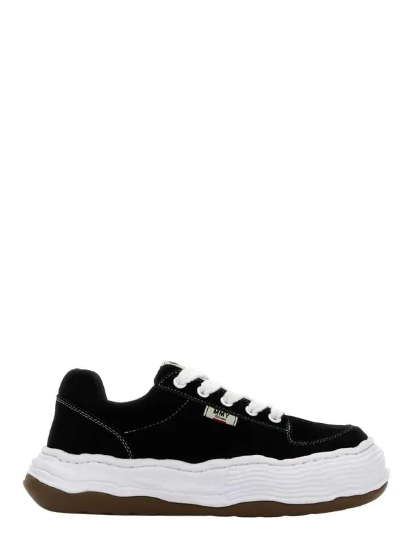 Mihara Yasuhiro Velvet Oliver Sneakers - Black