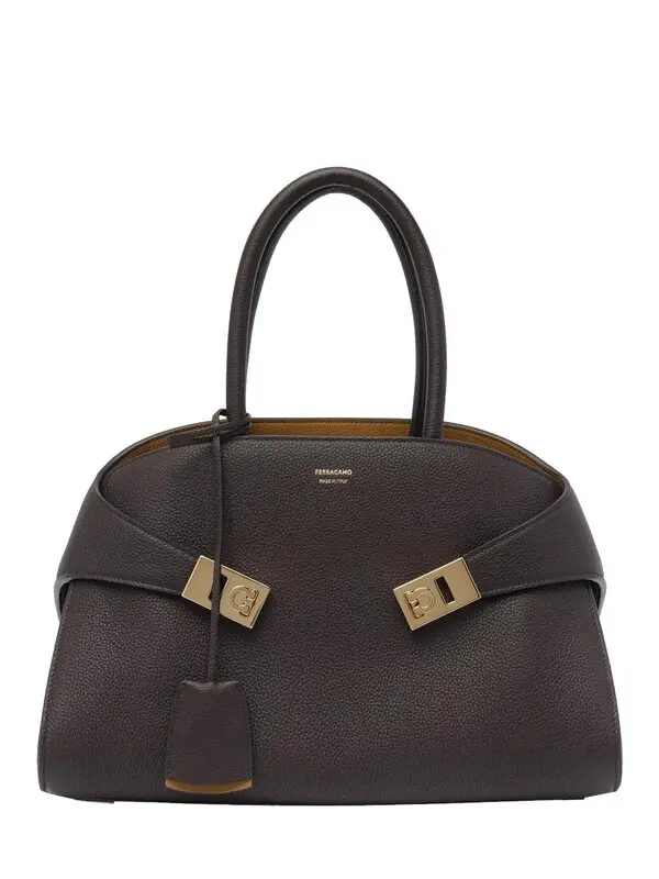 FERRAGAMO Hug Handbag - Brown