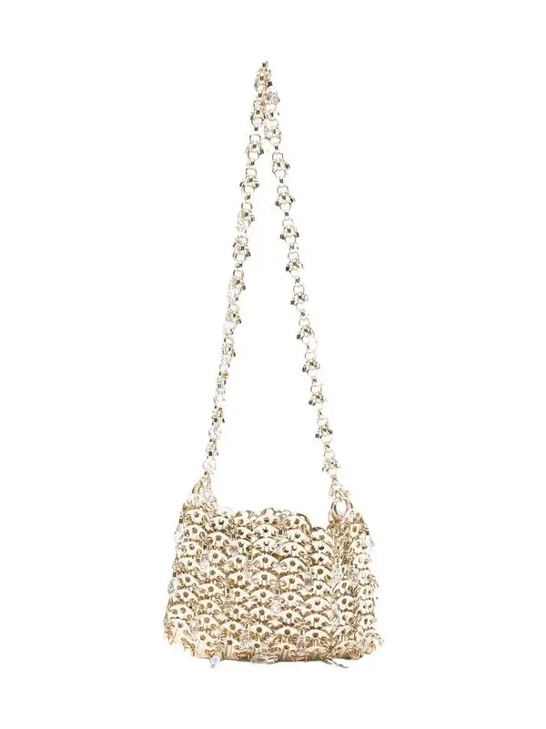 Rabanne Chain Shoulder Bag - Gold