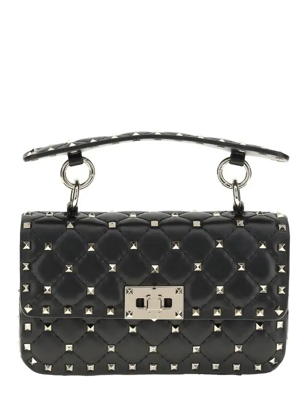 Valentino Garavani Rockstud Spike Handbag - Black