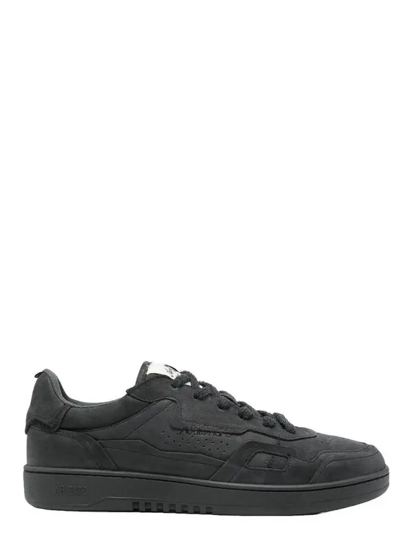 Axel Arigato Calf Leather Lace-up Low-top Sneakers - Black