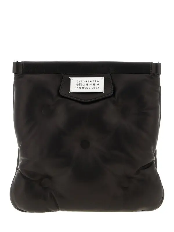 MAISON MARGIELA Glam Slam Flat Pocket Crossbody Bag - Black