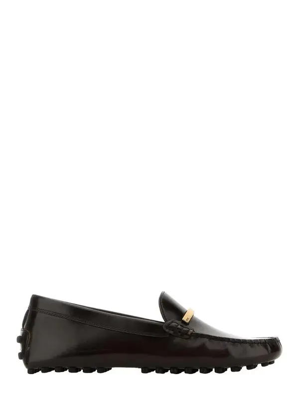 TOD'S Leather Loafers - Brown