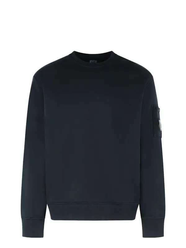 C.P. COMPANY Cotton Sweatshirt - Blue