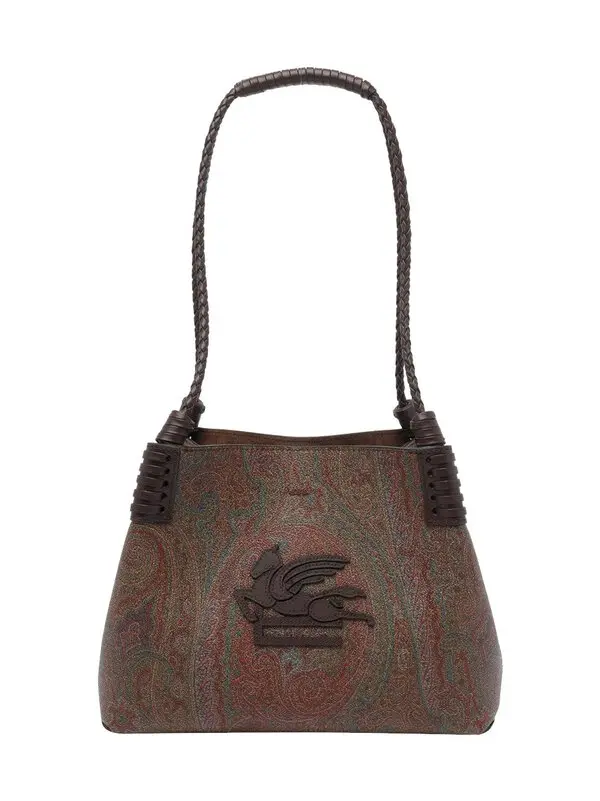 Etro Small Libra Arnica Shopping Bag - Brown