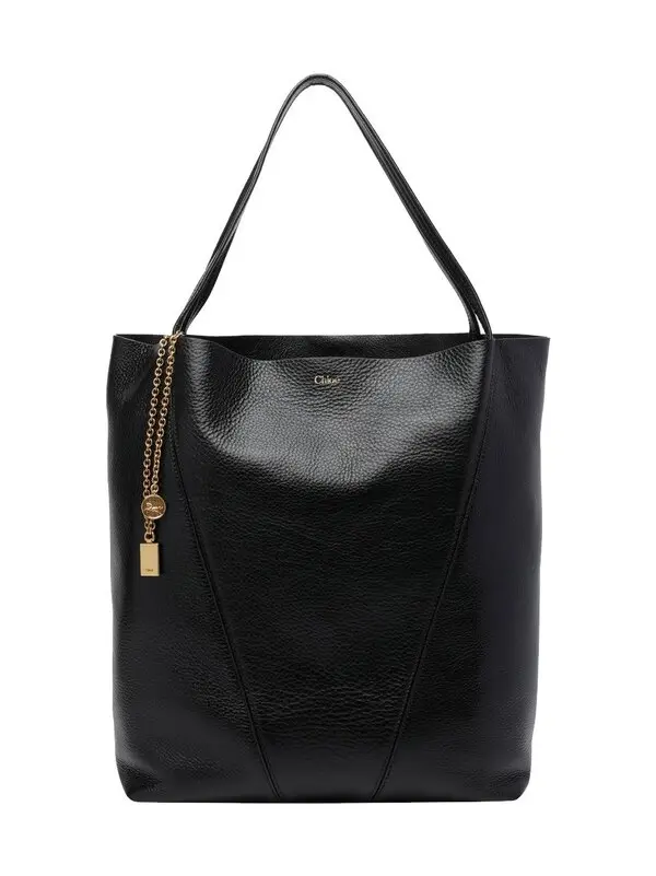 Chloé Spin Tote Bag - Black